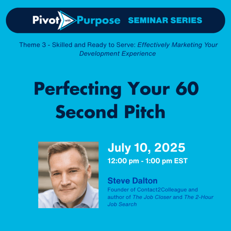 Pivot with Purpose | Georgetown University