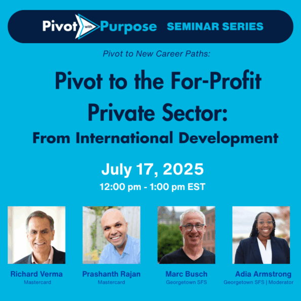 Pivot with Purpose | Georgetown University